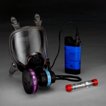 3M Powerflow 6900PF Face-Mounted PAPR & SAR Assembly 76714, Large ...