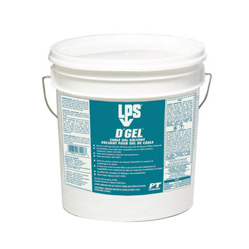 LPS D'Gel Cable Gel Solvent, 3 qt Pail, 61296 | RSHughes.com