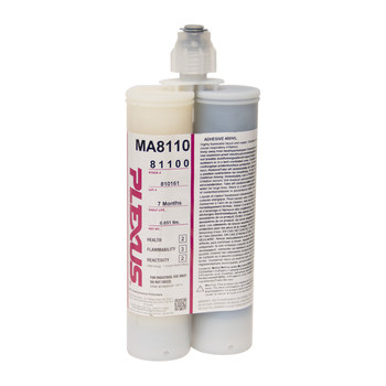 Plexus MA8110 Methacrylate Adhesive 81100, 400 ml Cartridge, Off-White | RSHughes.com