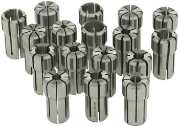Parlec Toolholding Collet Set DA200-S031, 1/16 in - 3/8 in Range ...