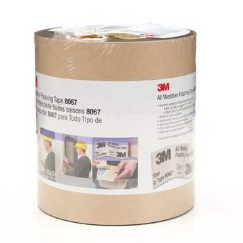 3M 8067 Flashing Tape 31621, 6 in x 75 ft, Tan | RSHughes.com