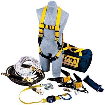 DBI-SALA Fall Protection Kit 7611904, Polyester Lifeline | RSHughes.com