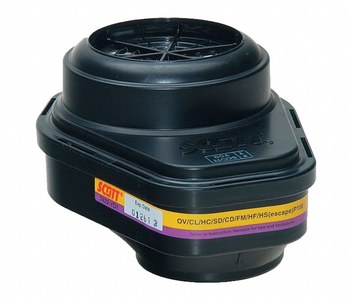 Scott Safety 742 Reusable Respirator Combination Cartridge/Filter 7422 ...