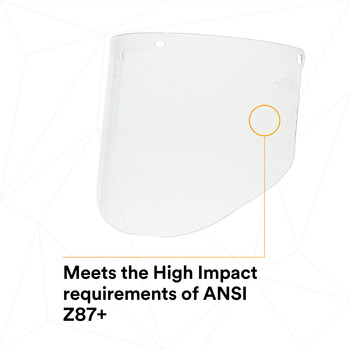 3M Easy-Change WP96 Face Shield 82701, Polycarbonate | RSHughes.com