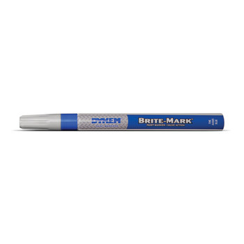 Dykem Brite-Mark 41001 Marking Pen, Blue, Fine Tip | RSHughes.com