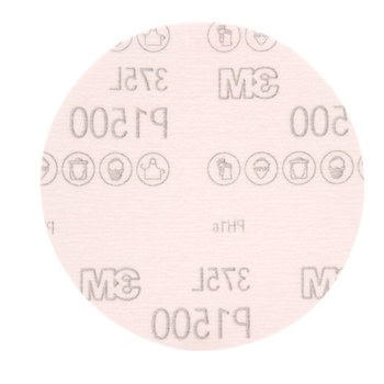 3M Hookit 375L Hook & Loop Disc 55709, Aluminum Oxide, 5 in, P1500 ...