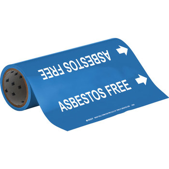 Brady 15502 Wrap-Around Pipe Marker, Acid, Base & Caustic | RSHughes.com