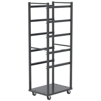 Akro-Mils Cross-Stack Cart RA6JLR3POGY, 600 lbs Capacity, Steel ...