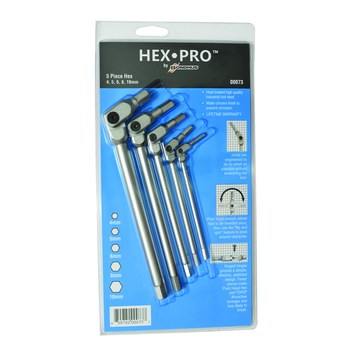Bondhus HEX-PRO 00073 Pivot Head Wrench Set | RSHughes.com