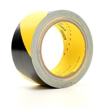 3M 5702 Marking Tape 68827, 2 in x 36 yd, Black / Yellow | RSHughes.com