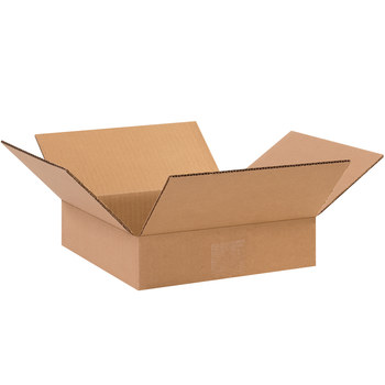 Best Shipping Supply 10102 10 in x 10 in x 2 in Flat Boxes | RSHughes.com
