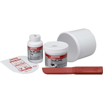 Loctite Fixmaster MR flex 80 Two-Part Black Putty, Putty 1 lb Kit ...