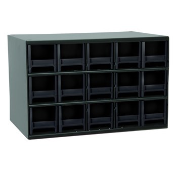 Akro-Mils 19 Series Heavy Duty Versatile Cabinet 19715, Steel, Gray, 17 ...