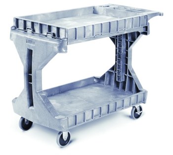 Akro-Mils ProCart 30936GREY Cart 30936GREY, 400 lb Capacity, Gray ...
