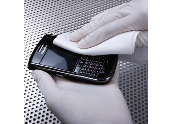 Contec Anticon 100 StandardWeight Wipe, Polyester, 9 in x 9 in, White ...