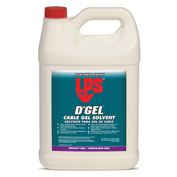 LPS D'Gel Cable Gel Solvent, 1 gal Bottle, 61201 | RSHughes.com