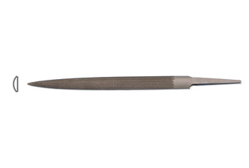 Grobet USA Half-Round File 31.123, 10 in, Cut 00 | RSHughes.com