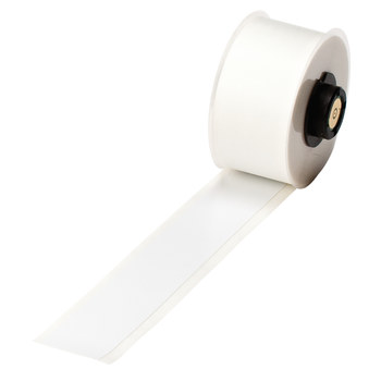 Brady Handimark 142270 Printer Label Roll, 1 in x 50 ft, Vinyl, White ...