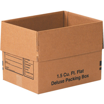 Trusted 161212DPB 12 in x 16 in x 12 in Deluxe Packing Boxes | RSHughes.com