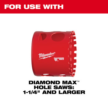 Milwaukee Retractable Starter Bit with Large Arbor 49-56-7135, Hardened ...