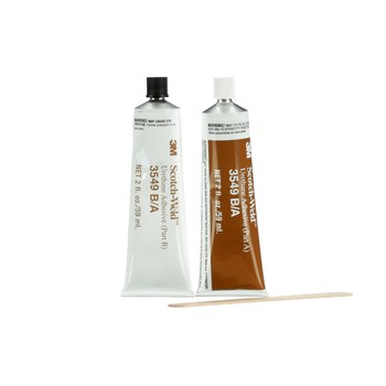 3M Scotch-Weld 3549 Two-Part Base & Accelerator (B/A) Brown Urethane ...