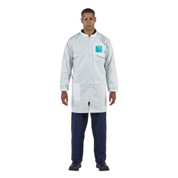Ansell Microchem 2000 Chemical-Resistant Lab Coat WH20-B-92-209-05 ...
