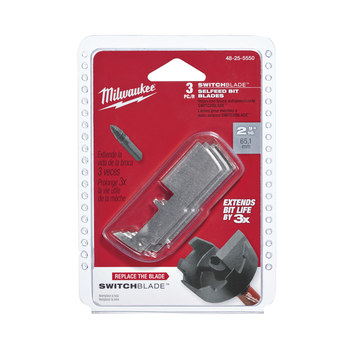 Milwaukee SWITCHBLADE Blade Replacement Kit 48-25-5550, 1/2 in Width x ...