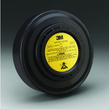 3M GVP-403 Reusable Respirator Cartridge 29218, Yellow, Acid Gas ...