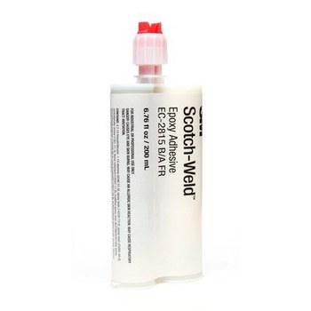 3M Scotch-Weld EC-2815 B/A FR White Two-Part Epoxy Adhesive, Base & Accelerator (B/A), 200 ml ...