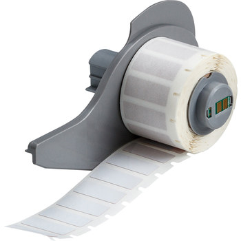 Brady M71-16-457 Die-Cut Printer Label Roll, 1 in x 0.375 in, Polyimide ...