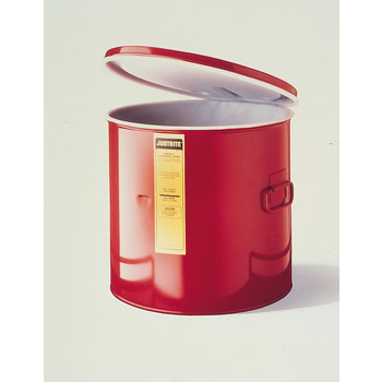 Justrite Safety Can 27615, Red, 5 gal Capacity, Steel | RSHughes.com