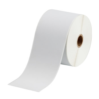 Brady THT-21-437-SC Printer Label Roll, 3 in x 300 ft, PVF, White, B ...
