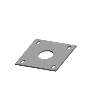 MSA XTIRPA Reinforcement Plate P2013-008, Gray | RSHughes.com