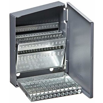 Chicago-Latrobe Huot Drill Set Index Case 57806, Metal, Painted Finish ...