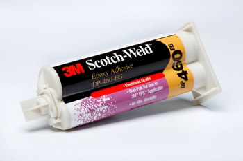3M Scotch-Weld DP460EG White Two-Part Epoxy Adhesive, Base & Accelerator (B/A), 37 ml | RSHughes.com