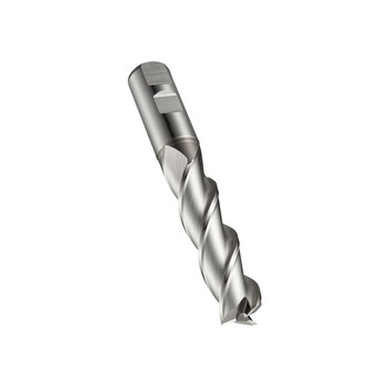 Dormer C333 End Mill 5983951, 30 mm, High-Speed Powder Metallurgy Steel ...