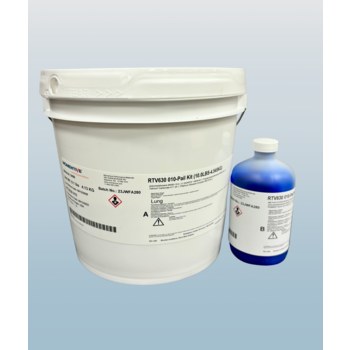 Momentive RTV630 Blue Two-Part Potting & Encapsulating Compound, 1 gal ...
