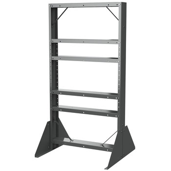 Akro-Mils Easy Flow 31625RACK Fixed Rack 31625RACK, 3 Shelves ...