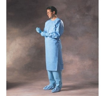 Kimberly-Clark Examination Gown 69455, Size Large, Blue | RSHughes.com