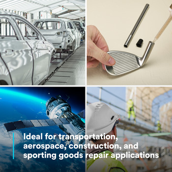 3M Scotch-Weld 460 Off-white Two-Part Epoxy Adhesive, Base ...