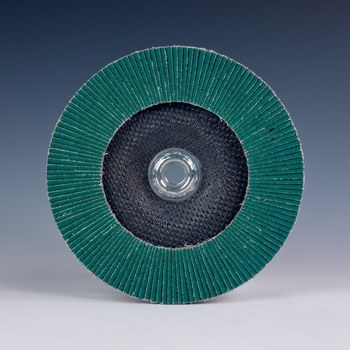 3M 577F Type 29 Flap Disc 30984, Alumina Zirconia, 4 1/2 in, 40, Coarse ...