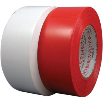 Polyken Berry Global 827 Red Polyethylene Film Masking Tape, 2 in Width ...