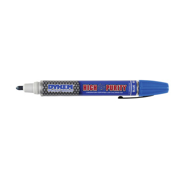 Dykem High Purity 44 Marking Pen, Blue, Medium Tip | RSHughes.com