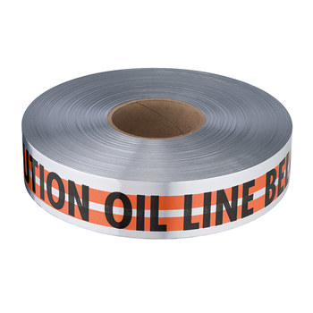 Milwaukee MAGNATEC Detectable Tape 31-087, 2 in x 1000 ft, Orange ...