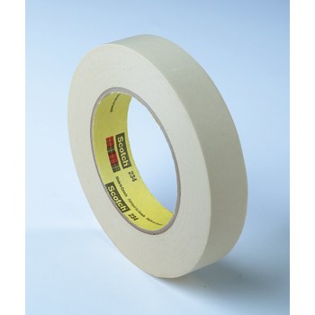3M Scotch 234 Tan Industrial Masking Tape, 60 mm (2 3/8 in) Width x 55 ...