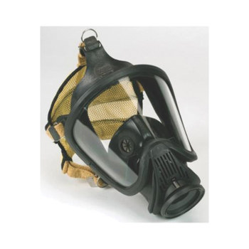 MSA Ultra Elite Full Mask Respirator 493271, Size Small, Black, Hycar ...
