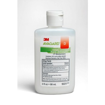 3M Avagard D 9221 Hand Sanitizer, 3 oz Bottle, 50864 | RSHughes.com