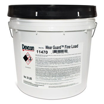 Devcon Wear Guard DFense Blok 11470 Ceramic Epoxy, Gray, 30 lb ...