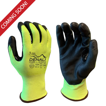 Armor Guys Extraflex 00-420HV Work Gloves 04-420HV XL, Size XL, Hi-Vis ...