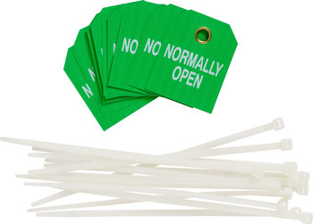 Brady 89246 Valve Indicator Tag, 2 in x 2 1/2 in, Polyester, B-851 ...